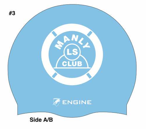 MLSC BLUE SWIM CAP – MANLY LSC